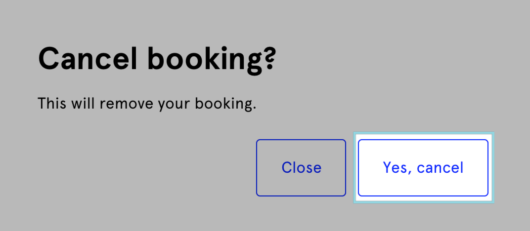 How do I cancel a meeting room or workspace that I have reserved?