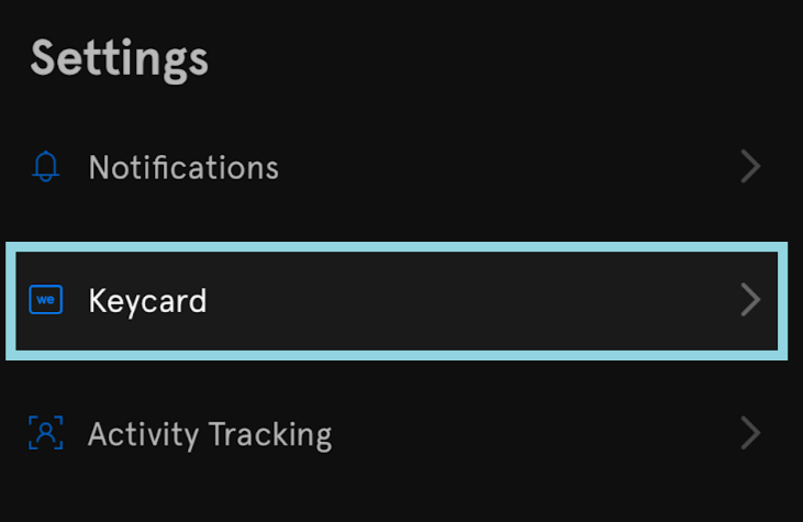 How do I get a keycard? How do I register it?