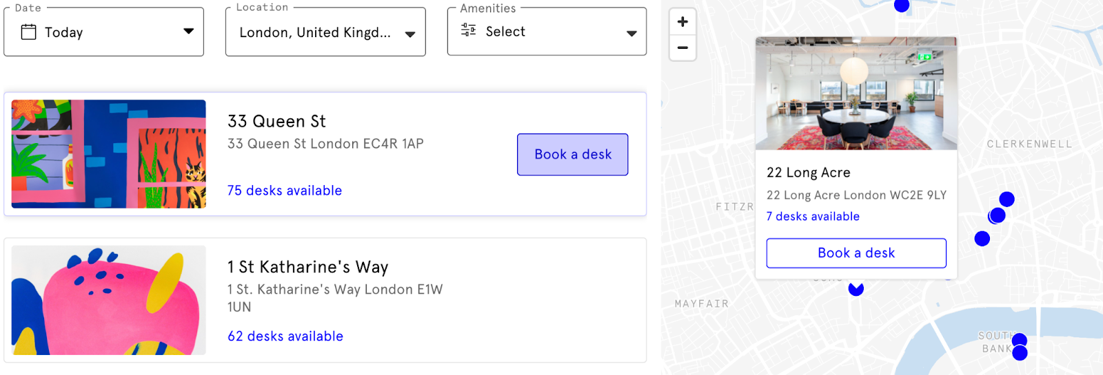 How do I book a workspace? What happens once I make a reservation?