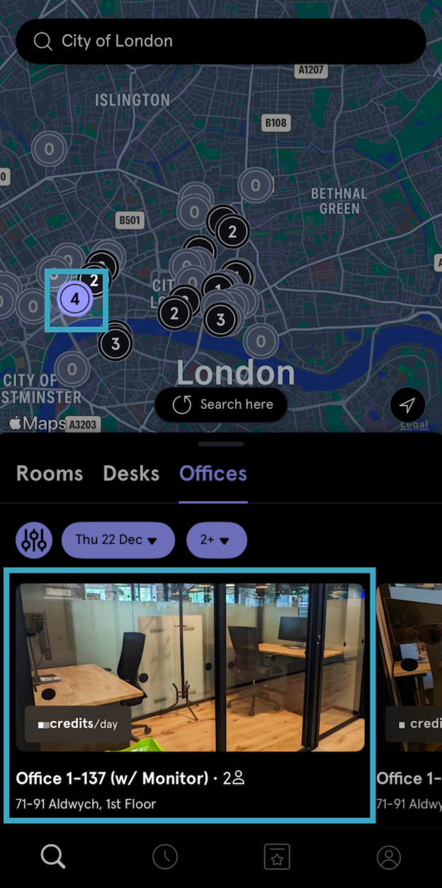 How do I book a private office? What happens once I make a reservation?