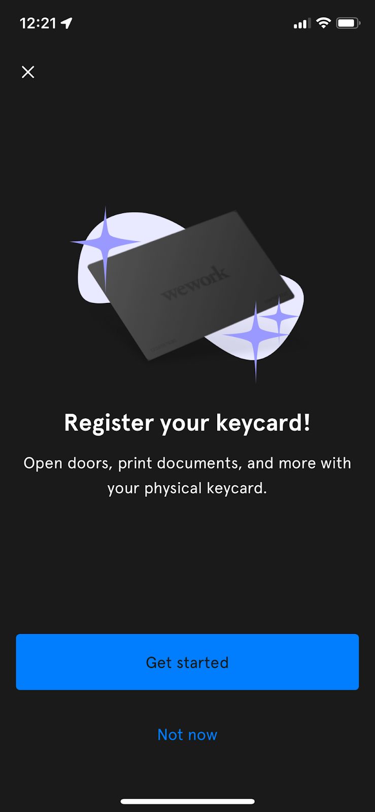 How do I get a keycard? How do I register it?
