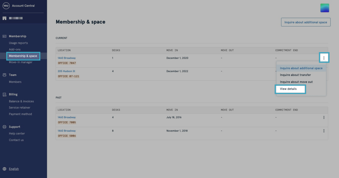How can I locate my Membership Terms or Agreement?