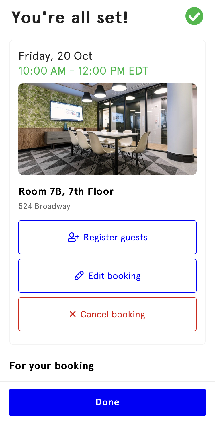 How do I book a meeting room? What happens once I make a reservation?
