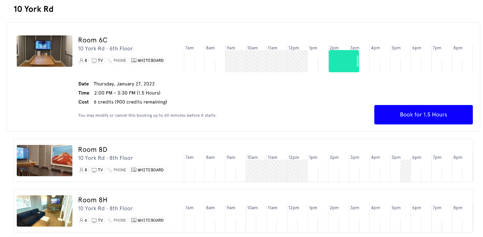 How do I book a meeting room? What happens once I make a reservation?